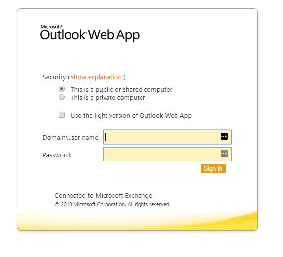 How to sign into OWA (On-site Exchange) | GRS Technology Solutions