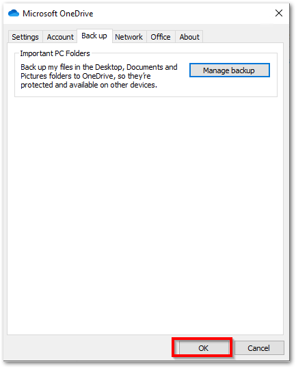 How to backup Desktop, Documents and Pictures folders to OneDrive | GRS ...